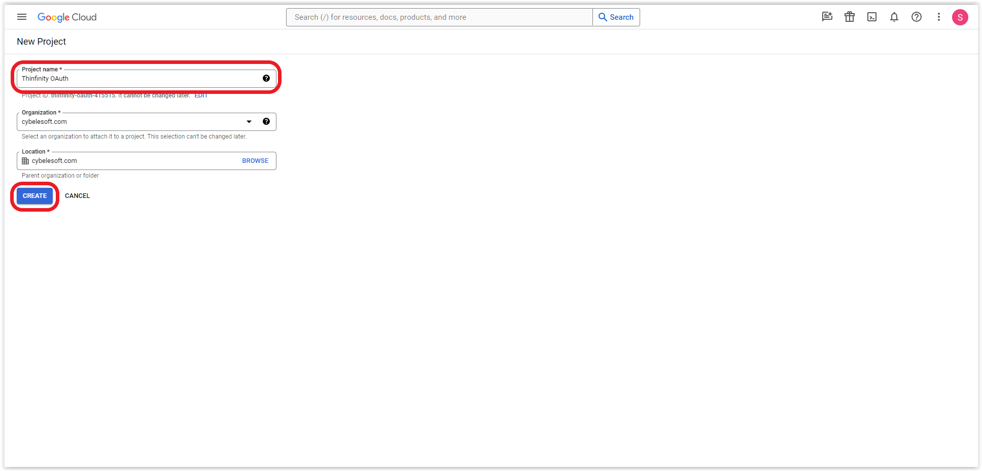 Configure Single Sign-On using Google Cloud with OAuth