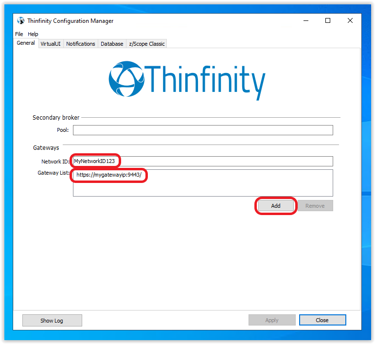 Installing and Configuring a Gateway and Primary Broker for Thinfinity Workspace
