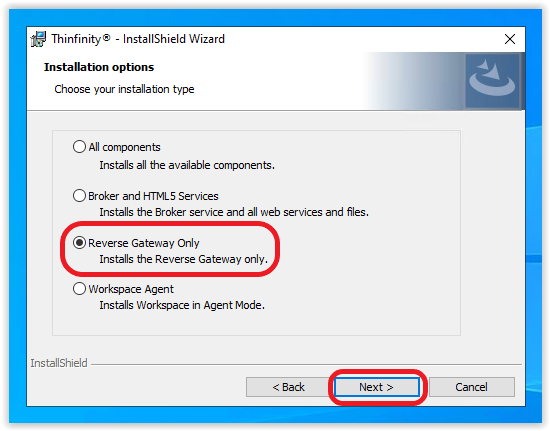 Installing and Configuring a Gateway and Primary Broker for Thinfinity ...